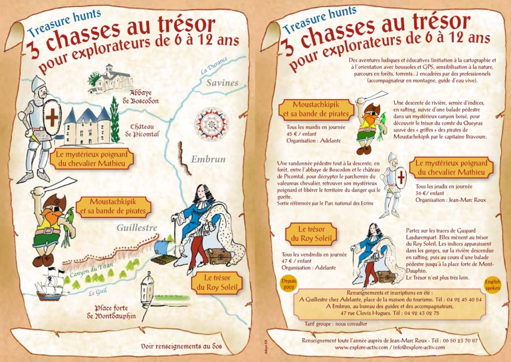 3 chasses au trésor pour explorateurs de 6 à 12 ans | Explore Activ